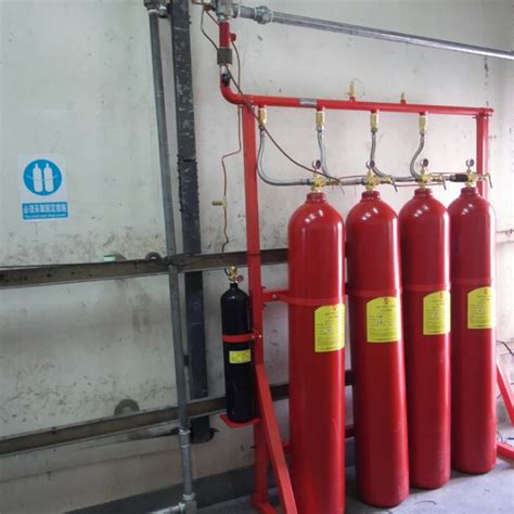 Mixed Gas Fire Suppression System 80L Accessories Ig541 Inergen Gas