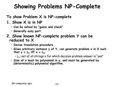 ppt theory of np completeness powerpoint presentation free download id 4417254