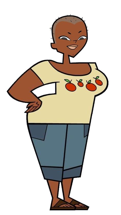 An Image Of A Cartoon Character With Big Bellys And Oranges On Her Shirt