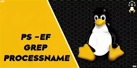 what does “ps ef grep processname” command mean in linux its linux foss