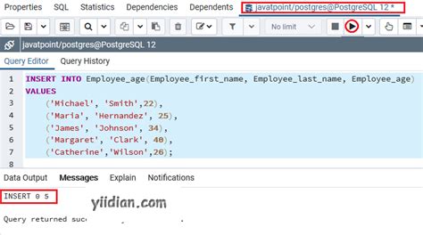Postgresql Smallint类型 Postgresql教程 一点教程