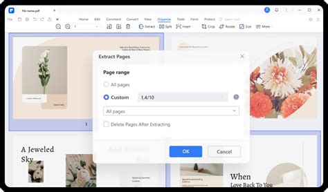 organize pdf pages easily split delete add extract or rotate pdf