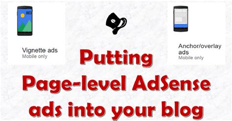 How To Set Up Page Level AdSense Ads In Your Blog Blogger Hints And Tips
