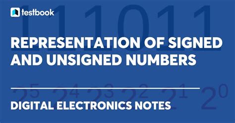 representation of signed and unsigned numbers 1 s and2 s complement