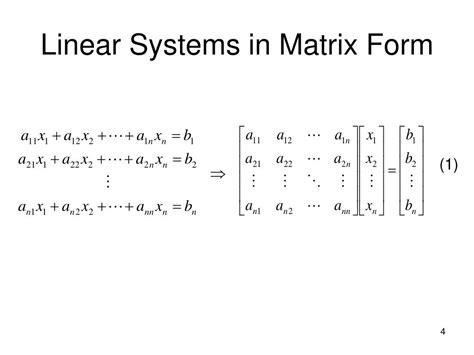 ppt solution of linear systems of equations consistency rank geometric interpretation