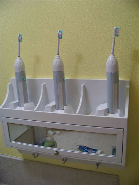 Electric Toothbrush Charging Shelf At Marjorie Hauser Blog