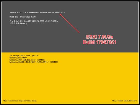 Howto Upgrade Vmware Esxi 6 7 U2 From Iso Lanavo