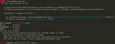 unit testing vue js components with jest