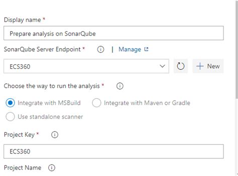 azure devops sonarqube prepare analysis step failing in azuredevops pipeline stack overflow