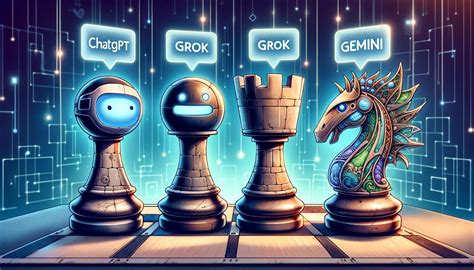 AI Chatbot Showdown Bard Vs ChatGPT Vs Grok 2024