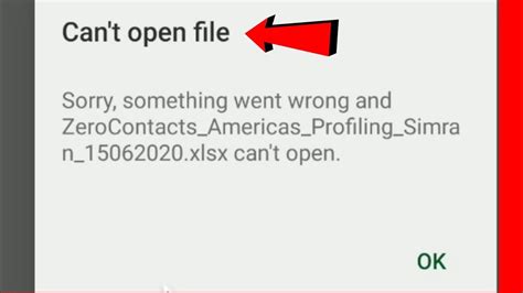 can t open file sorry something went wrong and accdb can t open problem solve youtube