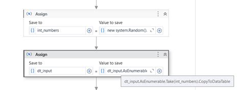 How To Get Random Entire Row In Linq From Datatable Activities