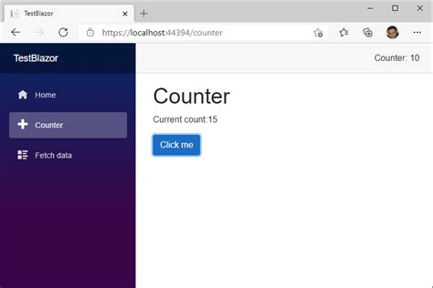 how to get updated property in singleton from a component in blazor stack overflow