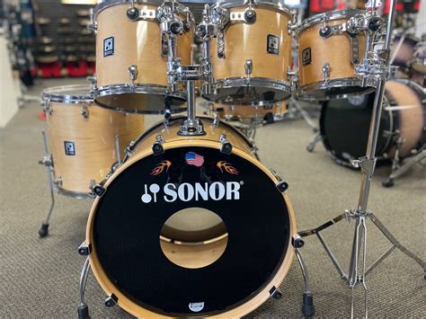 Used Sonor S Class 6 Pc Drumset 10 12 13 16 22 14
