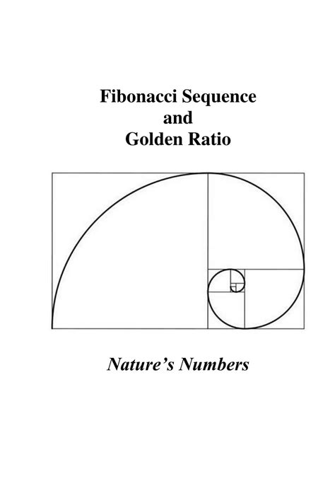 pdf fibonacci sequence and golden ratio nature s numbers