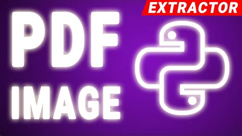 Extract Images From PDF Using Python PDF IMAGE Extractor Using Python