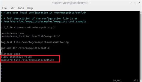 how to set up and run the mosquitto mqtt broker on raspberry pi cedalo