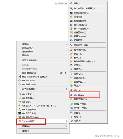 git仓库使用tortoise git新建子模块 tortoisegit添加子模块 csdn博客
