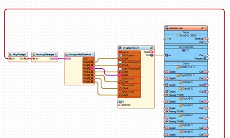 Oled Battery Level Indicator Using Arduino Visuino Visual Development For Arduino