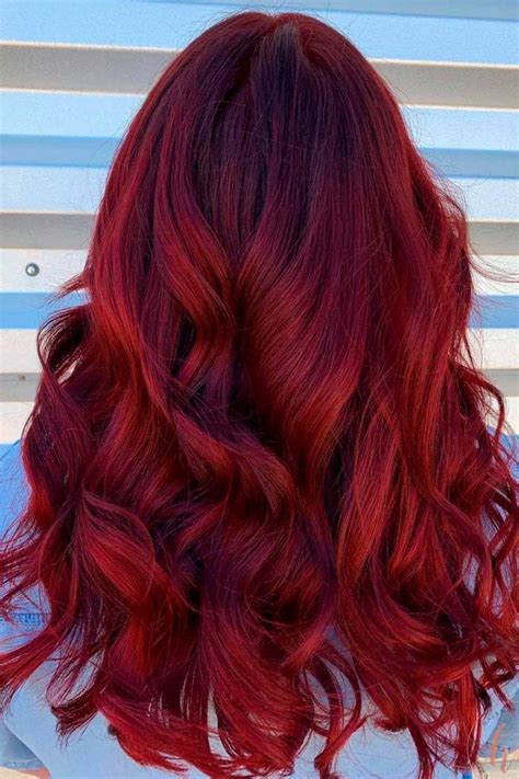 The Most Popular Shades Of Dark Red Hair For Distinctive Looks