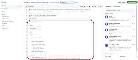 how to run springboot tests with github actions qa automation expert