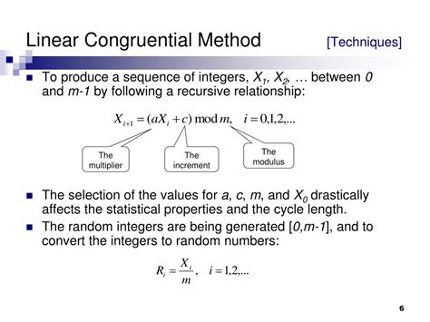 ppt chapter 7 random number generation powerpoint presentation free download id 5121511