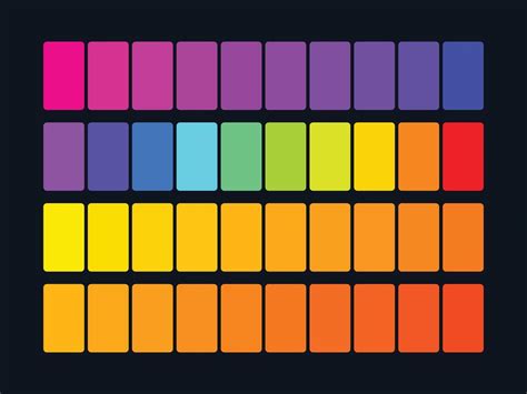 Color Palette Set Design Template Multi Color 44008964 Vector Art At