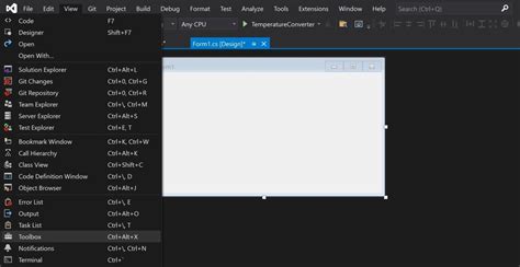 How To Create Your First Windows Forms WinForms App In Visual Studio