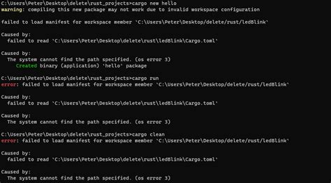 cargo using wrong directory uncategorized rust