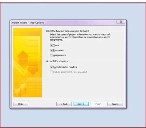 import excel files into microsoft project 2010 it s not wizardry
