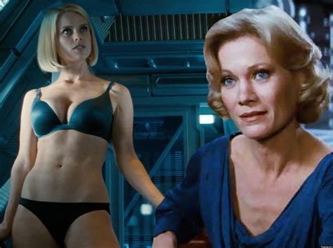 Star Trek Into Darkness Trailer Alice Eve Or Bibi Besch Which Dr Carol Marcus Do You Prefer