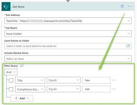 Power Automate How To Filter SharePoint Get Items Results