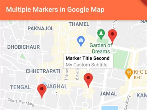 Flutter How To Add Multiple Markers On Google Map