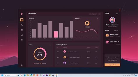 designing c product sales dashboard unleash the power of bunifu framework youtube