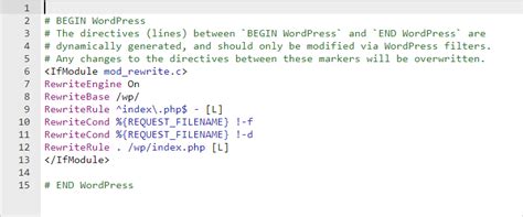 how to locate and create the wordpress htaccess file