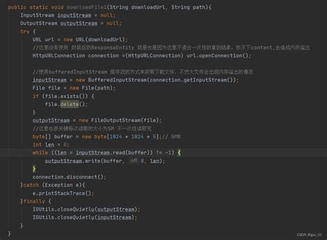 java根据url下载文件到本地的两种方式，大型文件与小型文件，避免内存溢出oom java通过url下载文件 csdn博客