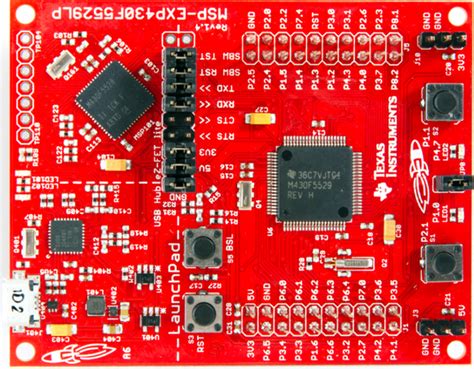 TI MSP430 Microcontrollers Embedded Lab