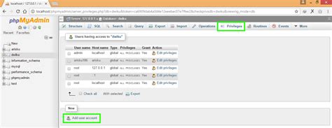 cara membuat database xampp ~ tutorialku