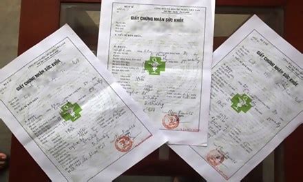 Top 96 Mẫu Giấy Chứng Nhận Sức Khỏe Update