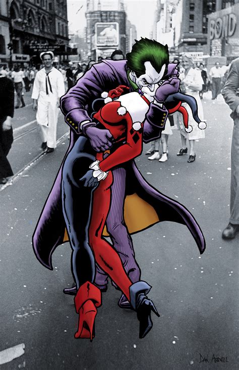 Joker And Harley Quinn Kissing Wallpapers Most Popular Joker And Harley Quinn Kissing