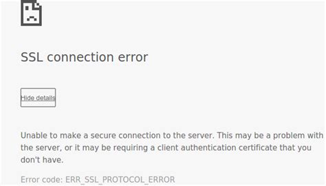 How To Troubleshoot SSL Connection Error In Google Chrome Official