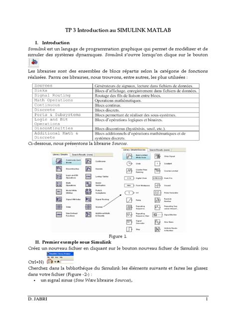 tp3 introduction simulink matlab pdf programmation informatique ingénierie informatique