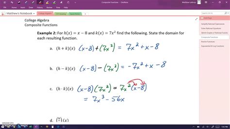 function arithmetic example 2 youtube