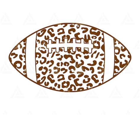 Football Leopard Svg Rugby Leopard Svg Cheetah Print Spots Etsy