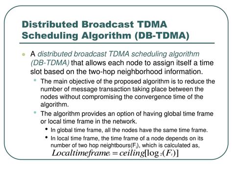 ppt tdma scheduling in wireless sensor networks powerpoint presentation id 5468195