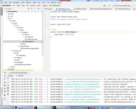 spring boot echarts 案例演示 ecahrts整合springboot流程图 csdn博客