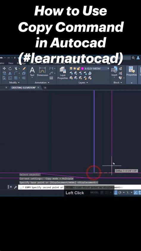 How To Use Copy Command In Autocad Learnautocad