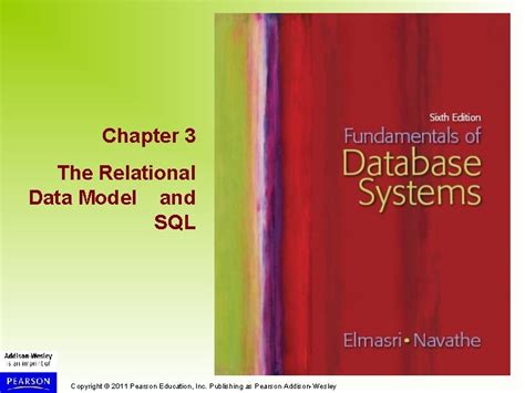 chapter 3 the relational data model and sql
