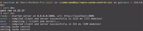 Setting Cache Control Header In GetServerSideProps Doesn T Appear To
