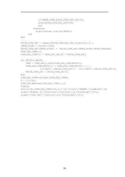 appendix a matlab code